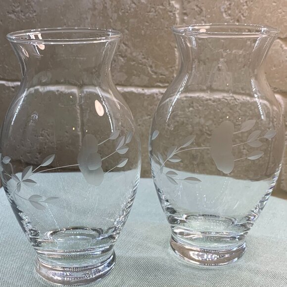 Princess House | Accents | Vintage Set Of 2 Princess House Crystal ...